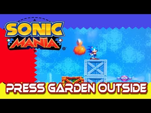Steam Community :: Video :: Sonic Mania + mods Press Garden Act 1 outside