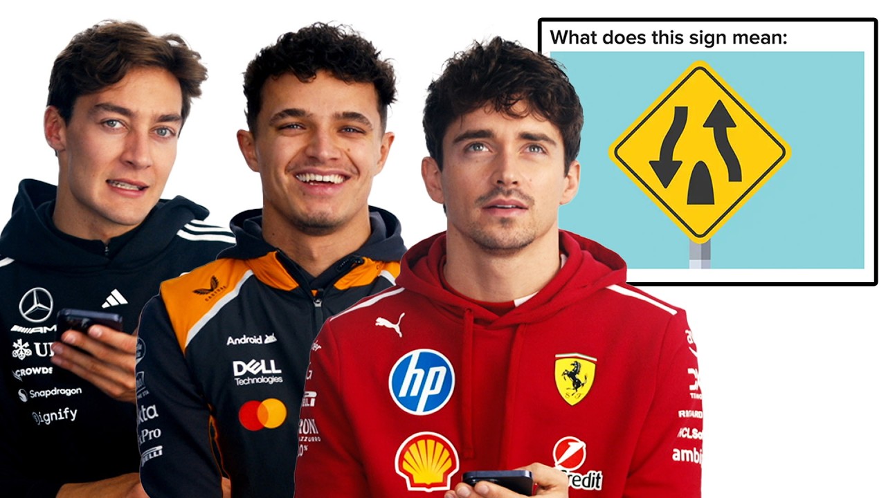 F1 Drivers Take A U.S. Driver's Ed Test
