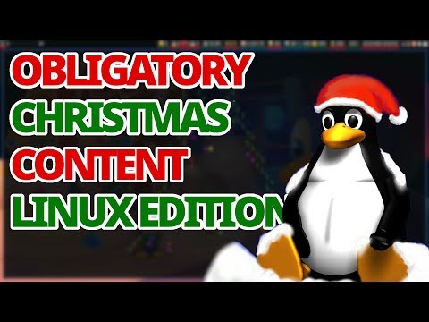 Taking A Look At Some Linux Christmas Tree Scripts + Channel Updates