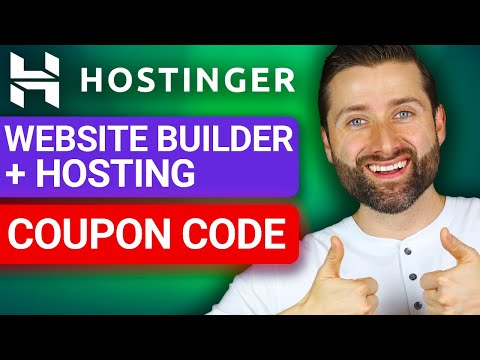 Hostinger Hosting + Website Builder COUPON CODES for 2025!