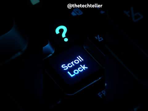 The Forgotten Purpose of the Scroll Lock Key.