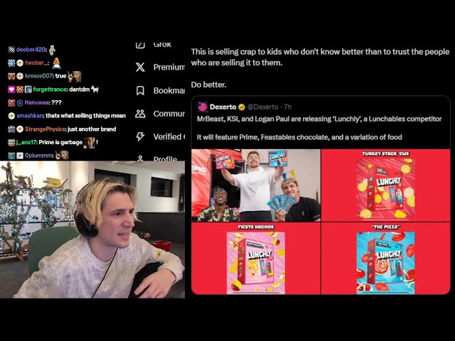 "Dan discovers business" - xQc calls out DanTDM's criticisms of MrBeast ...