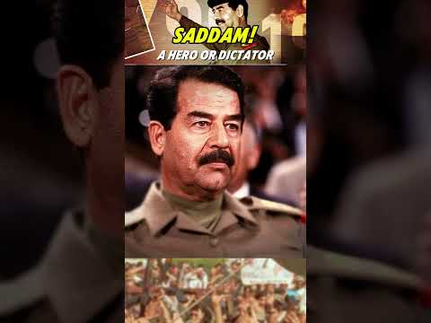 A HERO OR A DICTATOR| SADDAM LIFE STORY| #news #warlatest #saddamhussein #history #throbackthursday