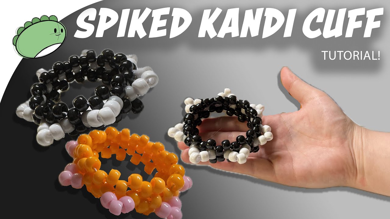 Spiked Kandi Cuff Tutorial!