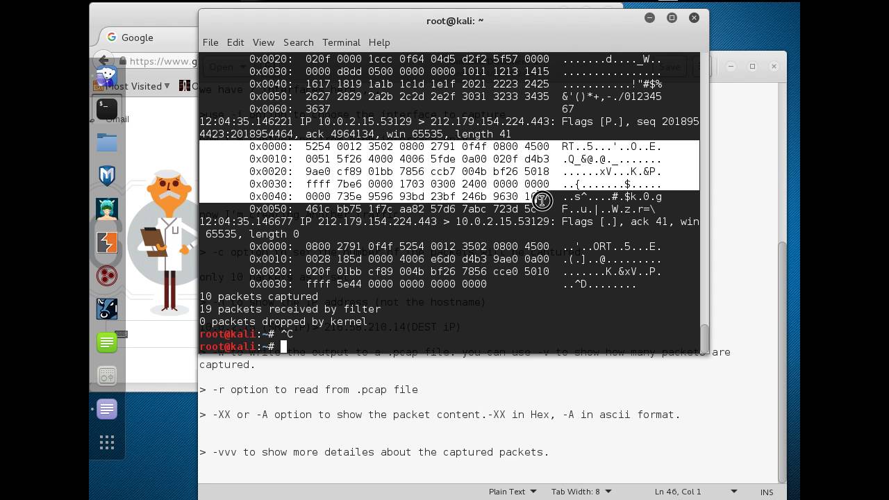 Introduction to packet analysis (tcpdump)