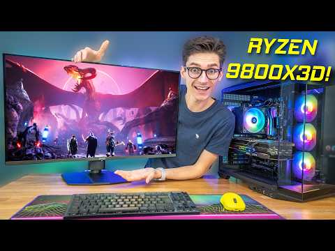 The INSANE 4K Gaming PC Build 2025! - Ryzen 7 9800X3D & RTX 4080 Super w/ Gameplay Benchmarks | AD