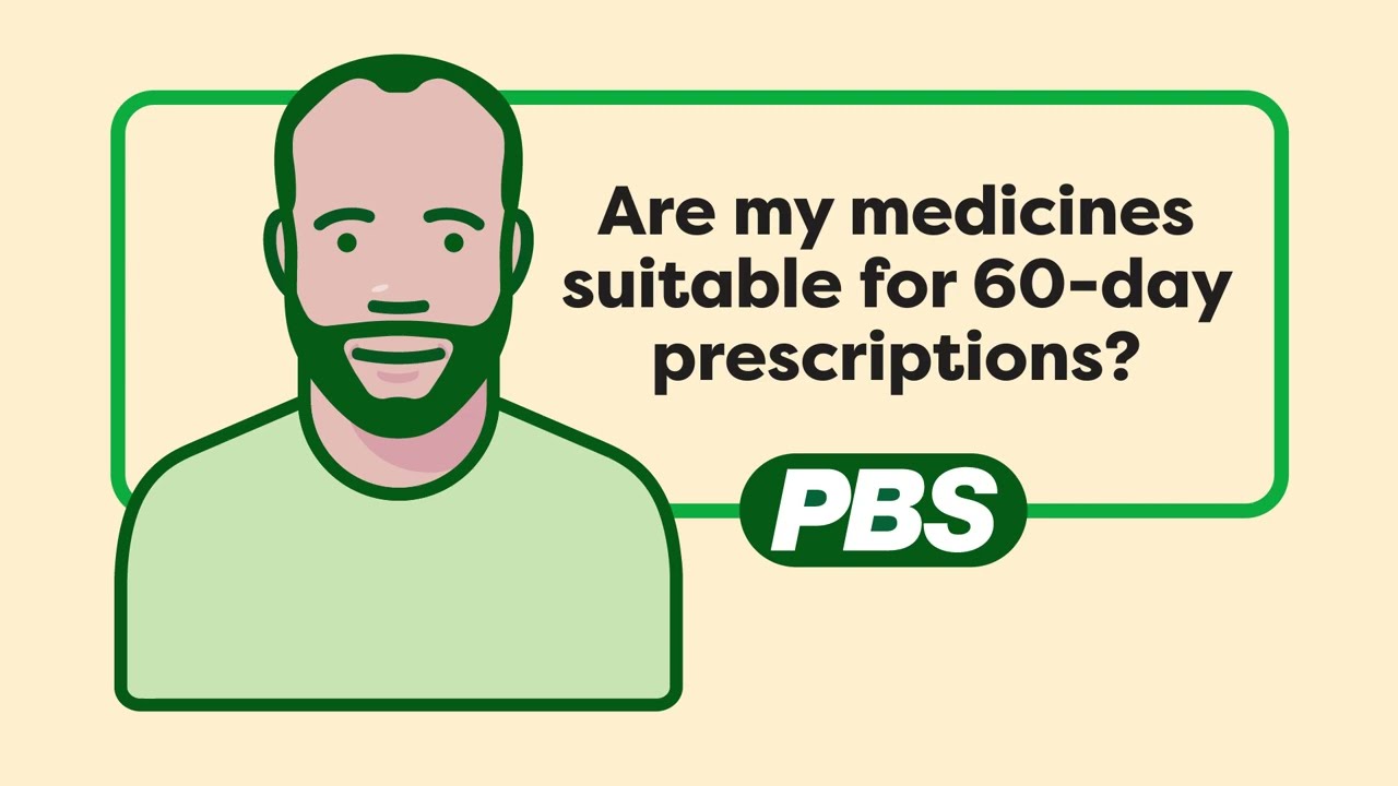 Are my medicines suitable for 60-day prescriptions? (Animation)