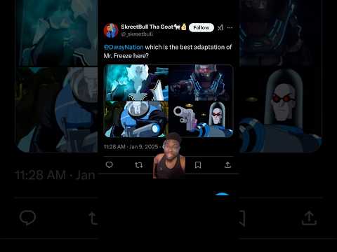 Which Is The Best Adaptation Of Mr Freeze? #shorts #meme
