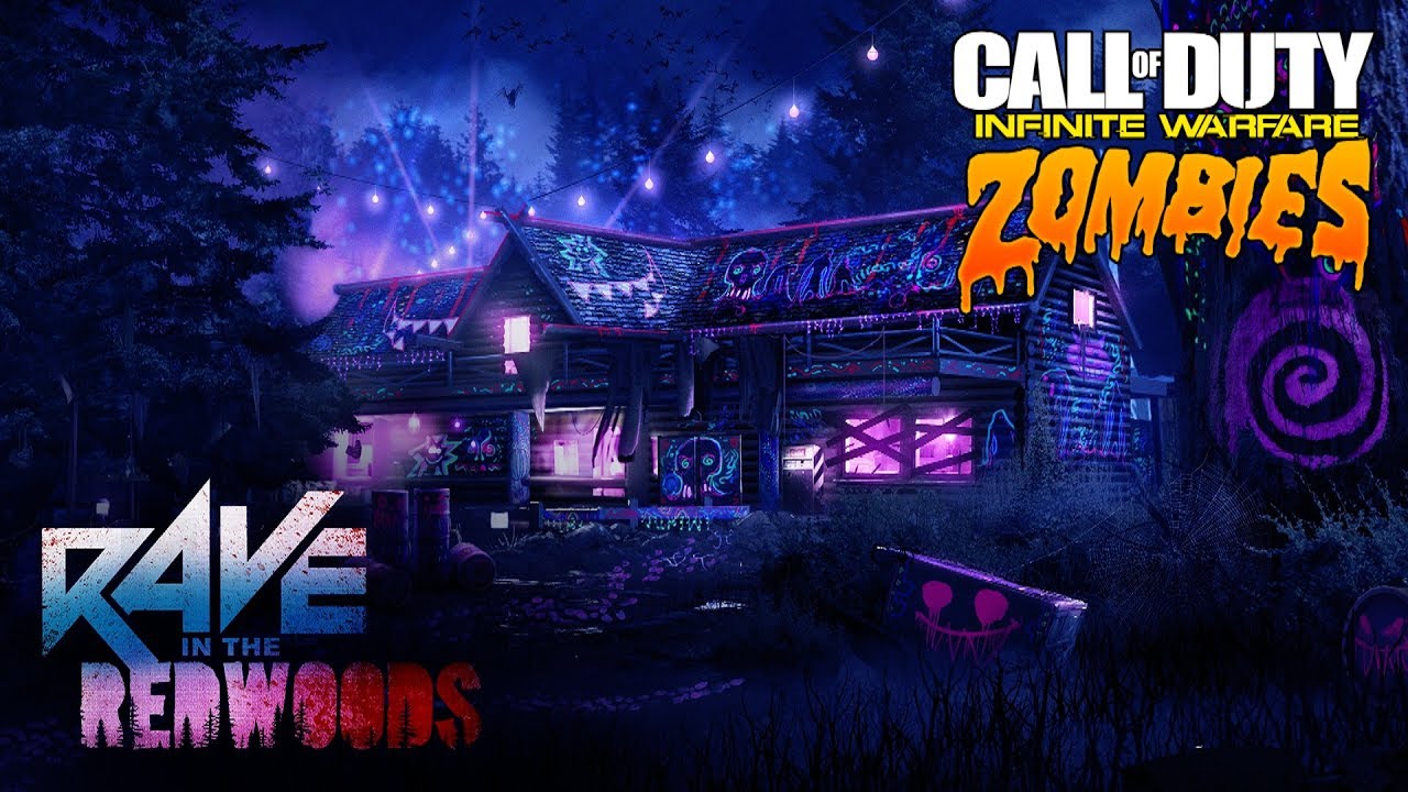 RAVE IN THE REDWOODS: EASTER EGG OR RIOT! (IW ZOMBIES DLC3 PREP)