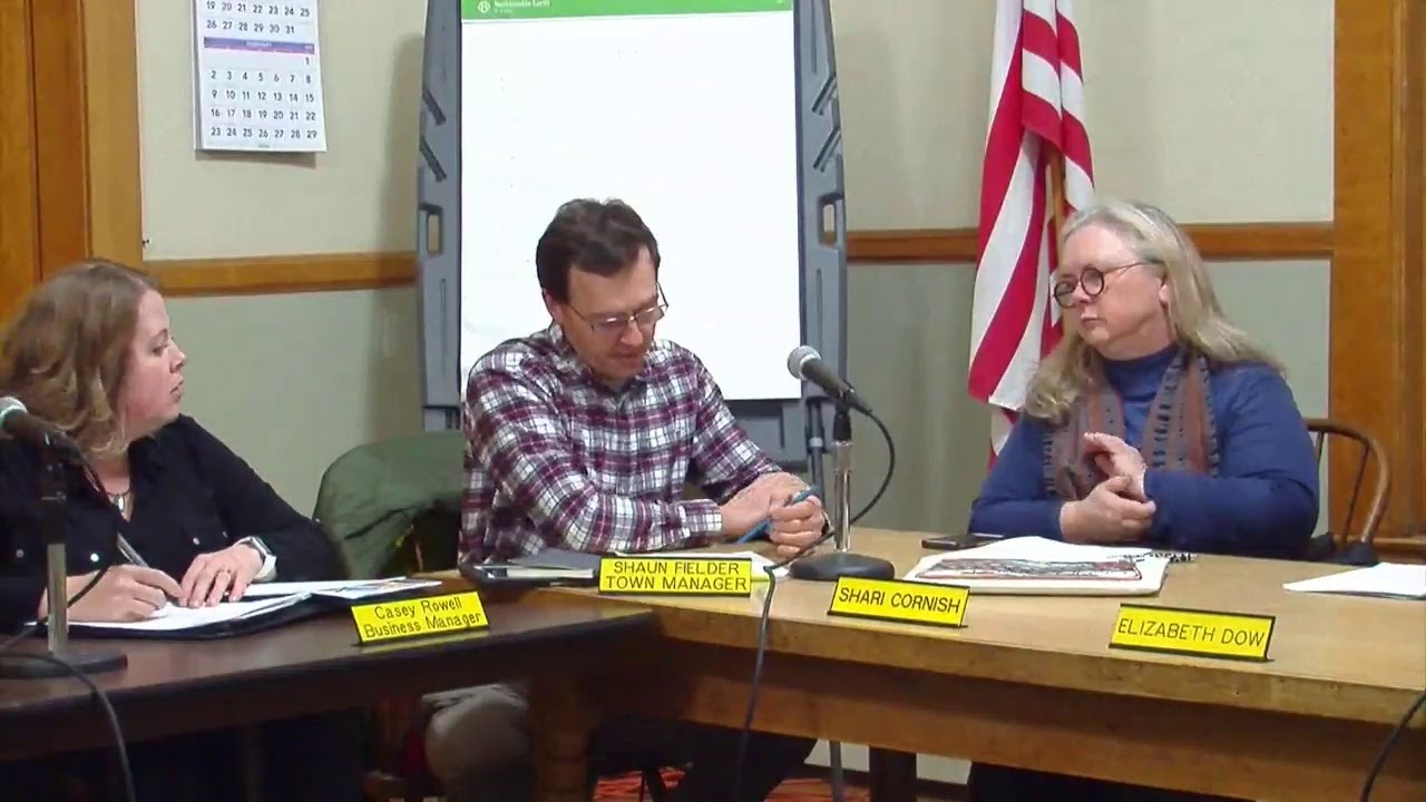 Hardwick Select Board ~ March 5, 2020