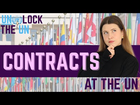 Contract Types📝 at the United Nations / How to Get a Job at the UN🇺🇳?