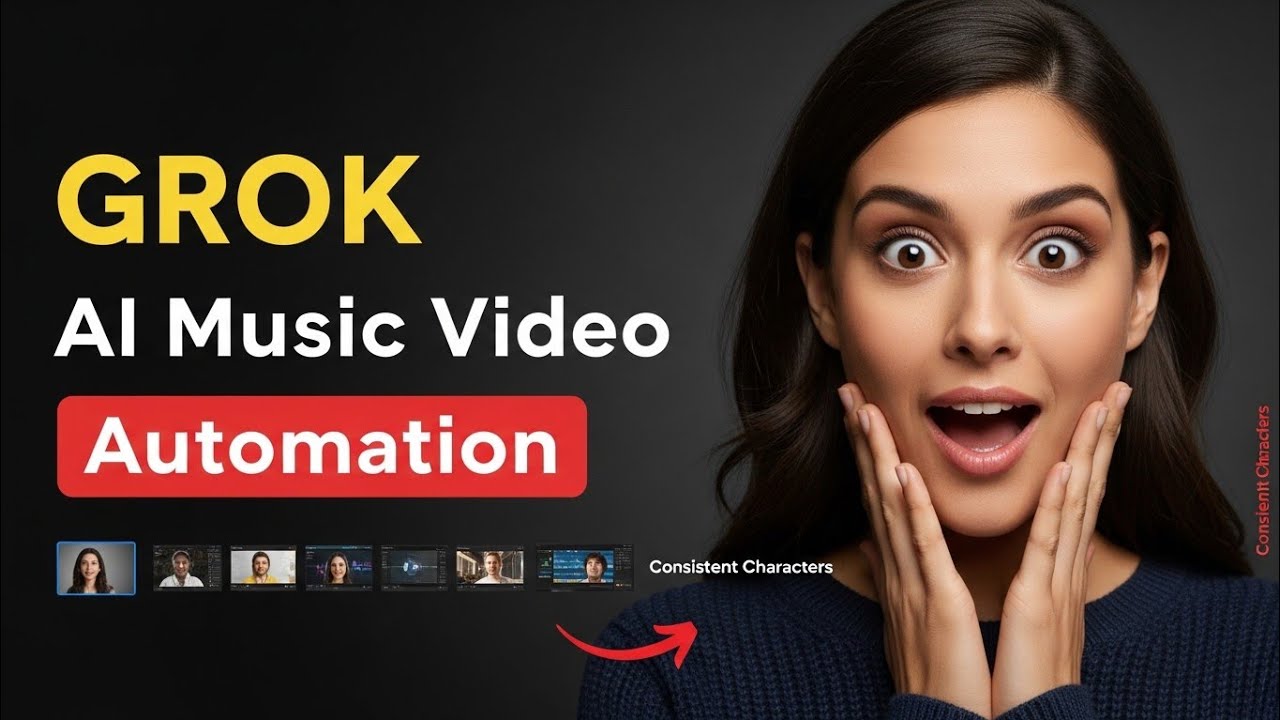I Automated a Full Music Video with AI… Here’s the Workflow