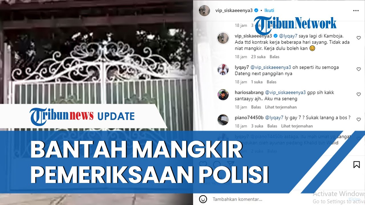 Soal Kasus Produksi Film Porno Jaksel, Selebgram Siskaeee Ungkap Alasan 'Mangkir' Pemeriksaan ...