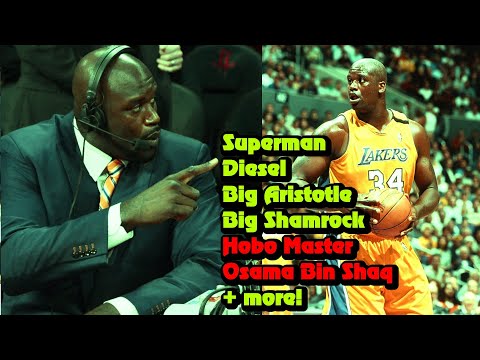 How Shaquille O'Neal Got All Of His Famous Nicknames