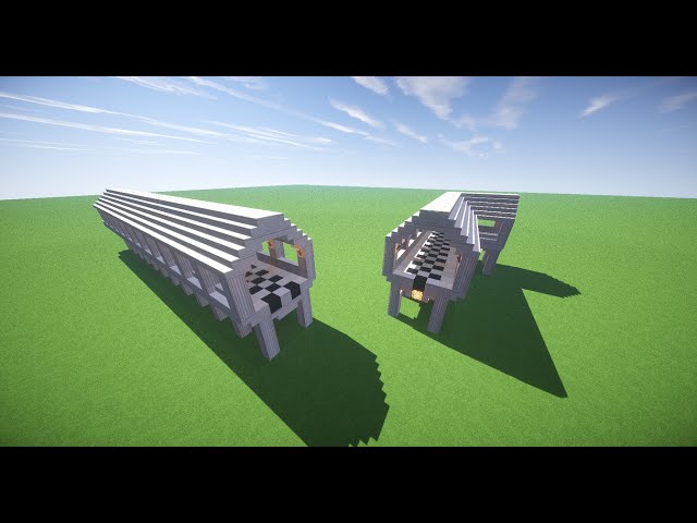 Quartz Walkway Template(Straight) Minecraft Map