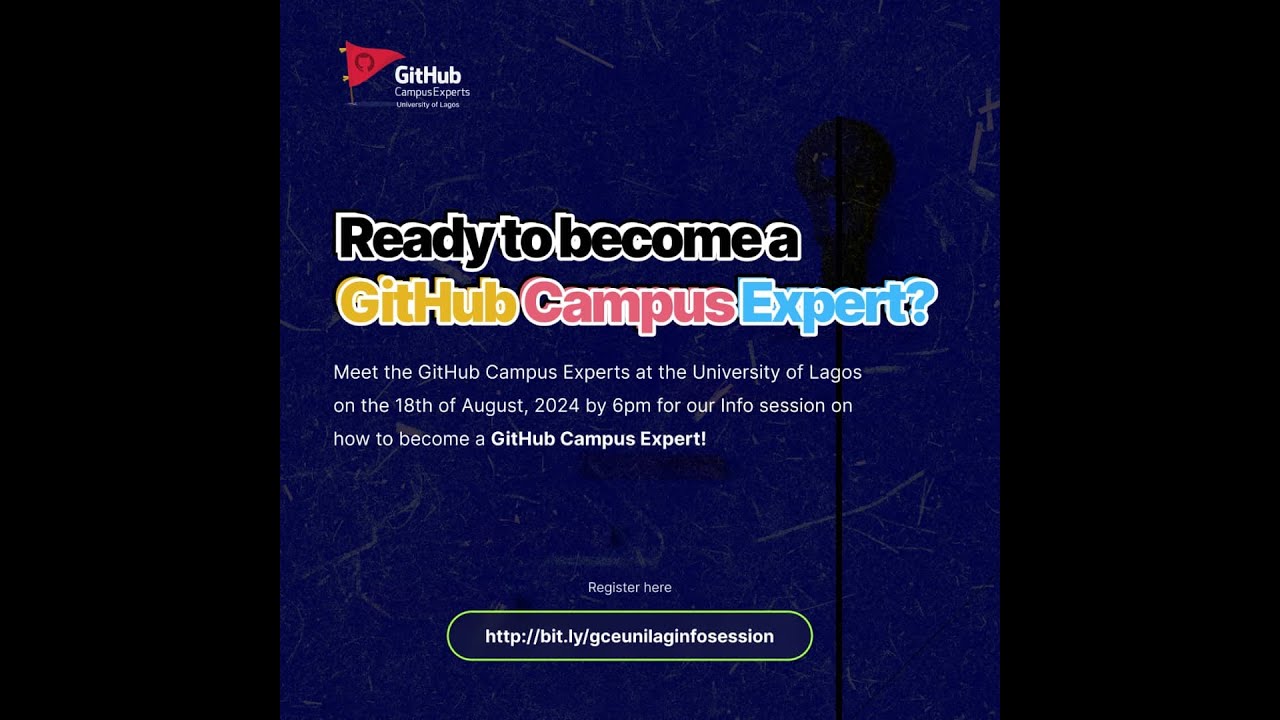 GitHub Campus Expert Info Session