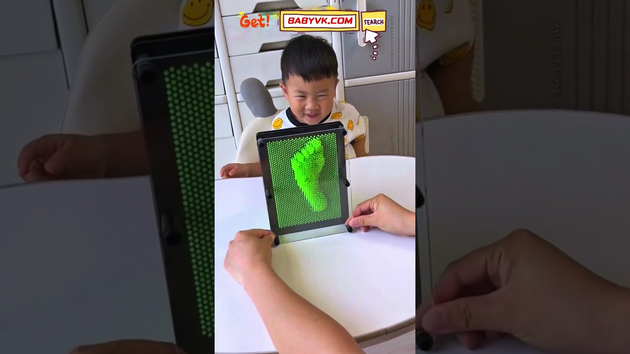 3D Pin Art Sculpture Toy: Clone Faces, Hands & Toys for Endless Fun #KidsGift