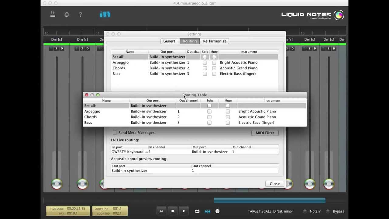 LIQUID NOTES Tutorial: An overview of the user interface and settings
