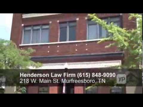 Henderson Law Firm - Murfreesboro Tennessee