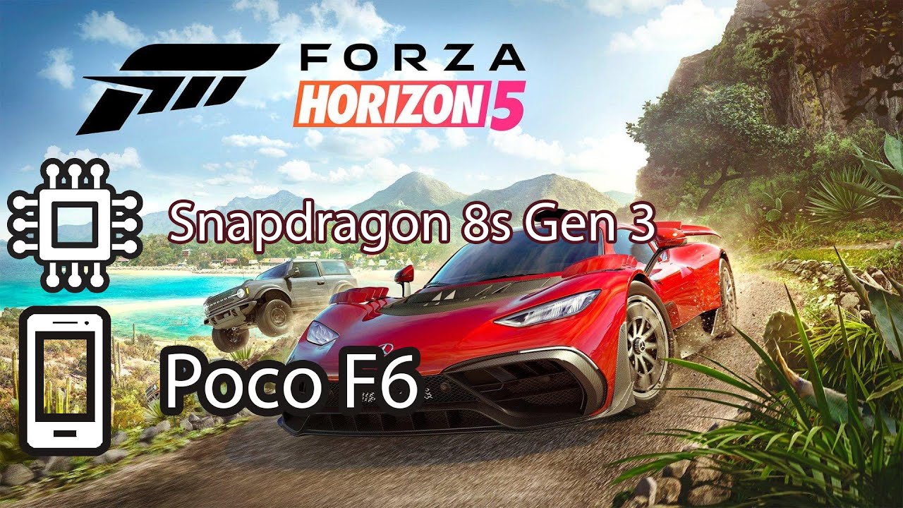 FORZA HORIZON 5 - GAMEHUB 5.3.5 POCO F6