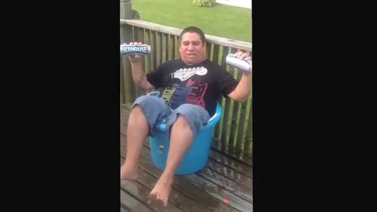 Ice bucket/ass bucket challenge
