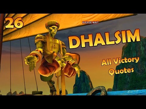 Steam Community :: Video :: Dhalsim - All Victory Quotes ( ARCADE MODE ...
