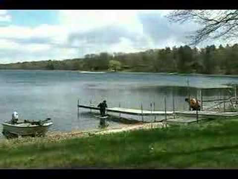 How to Put a Dock into the Lake - Brainerd, Minnesota