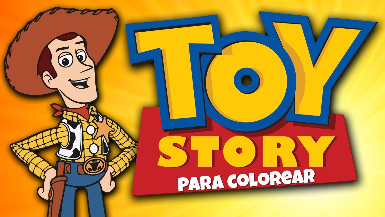 Toy Story Coloring Book | Color Woody, Buzz, and the gang! 🚀🎨