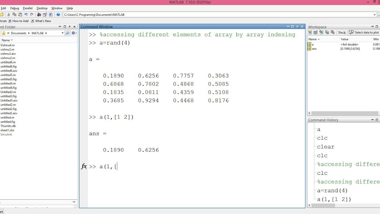 16-Accessing array elements