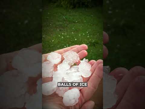 How does hail form? #shortfeed #educational #science #hailstorm #InchWiser