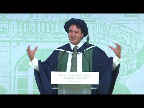 Opening Adress - Deputy Dean Peter Zemsky - MBA20J Graduation Ceremony