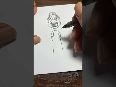 464 Cartoon Faces Speed Drawing Challenge! 🤯 Fast Doodle Art #shorts #viral #cartoondrawing