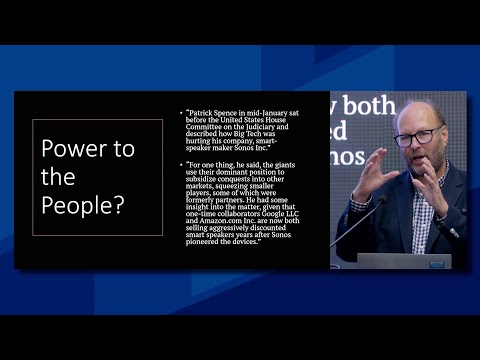 Seeley Visiting Research Fellow Public Lecture - Democracy and Entrepreneurship