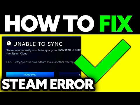 How To FIX Steam Cloud Sync Error 2025 - (UPDATED!)