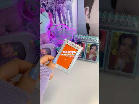 ENHYPEN Orange Blood Weverse album! 💕 10 PHOTOCARDS!? 🔥 #enhypen #enhypenalbum #engeneenhypen