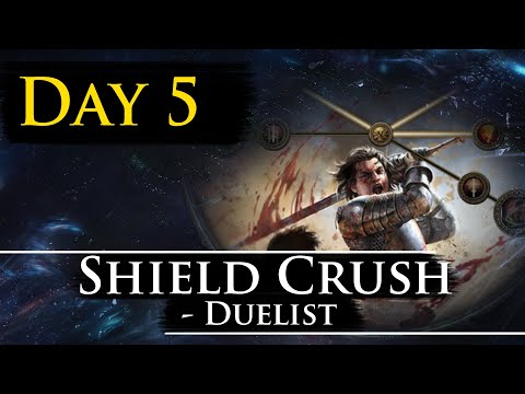 Day 5 Shield Crush Duelist - T17 farm unlocked & Mercenary setup