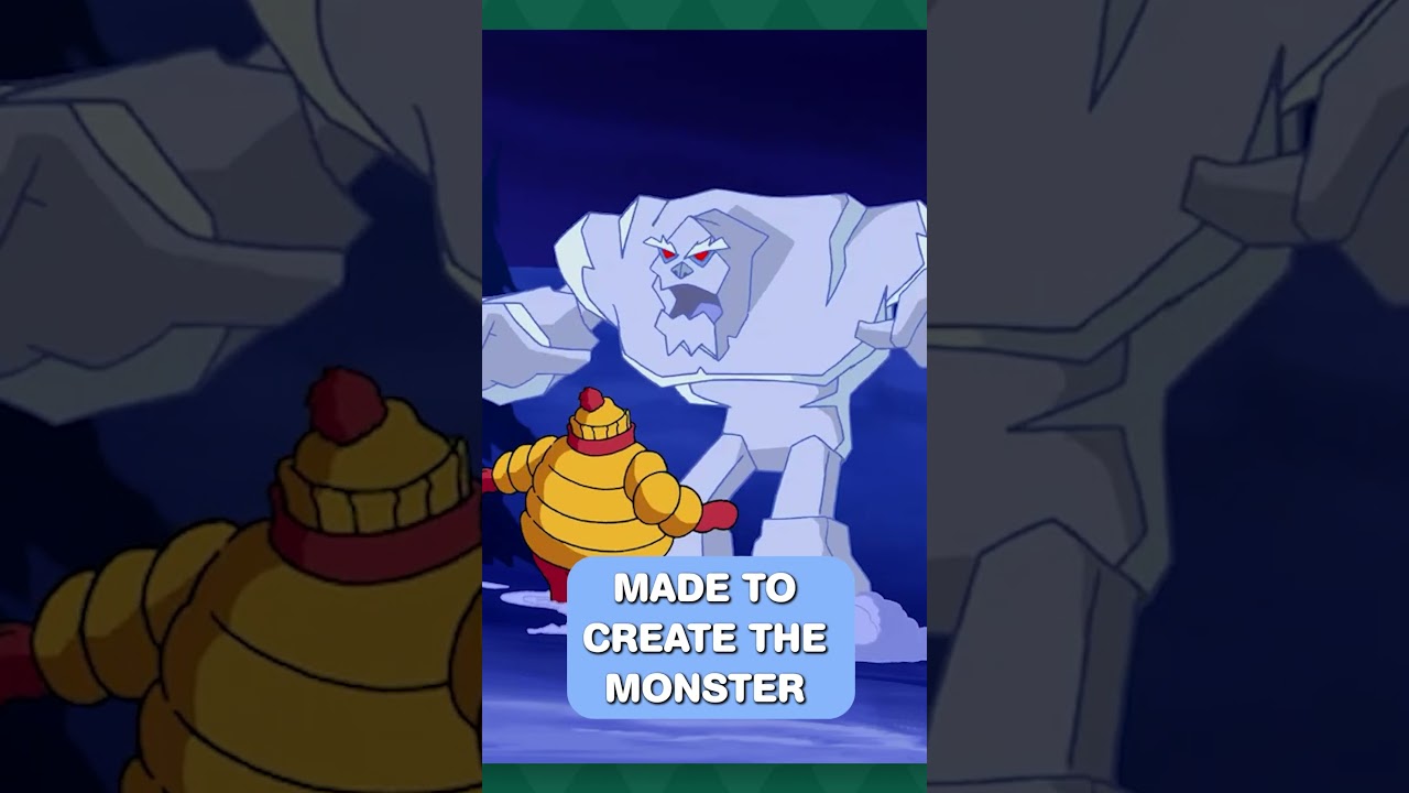 BEST Scooby-Doo Villains: Snow Creature from What's New Scooby-Doo?  #scoobydoo