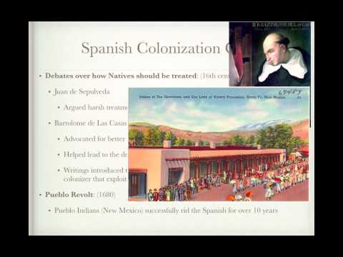 Revue APUSH : Colonisation espagnole, anglaise, française et néerlandaise (périodes 1 et 2)