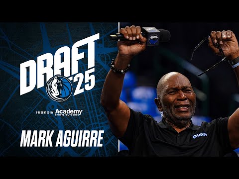 Mark Aguirre Interview - MavsTV Draft Show presented by Academy Sports + Outdoors