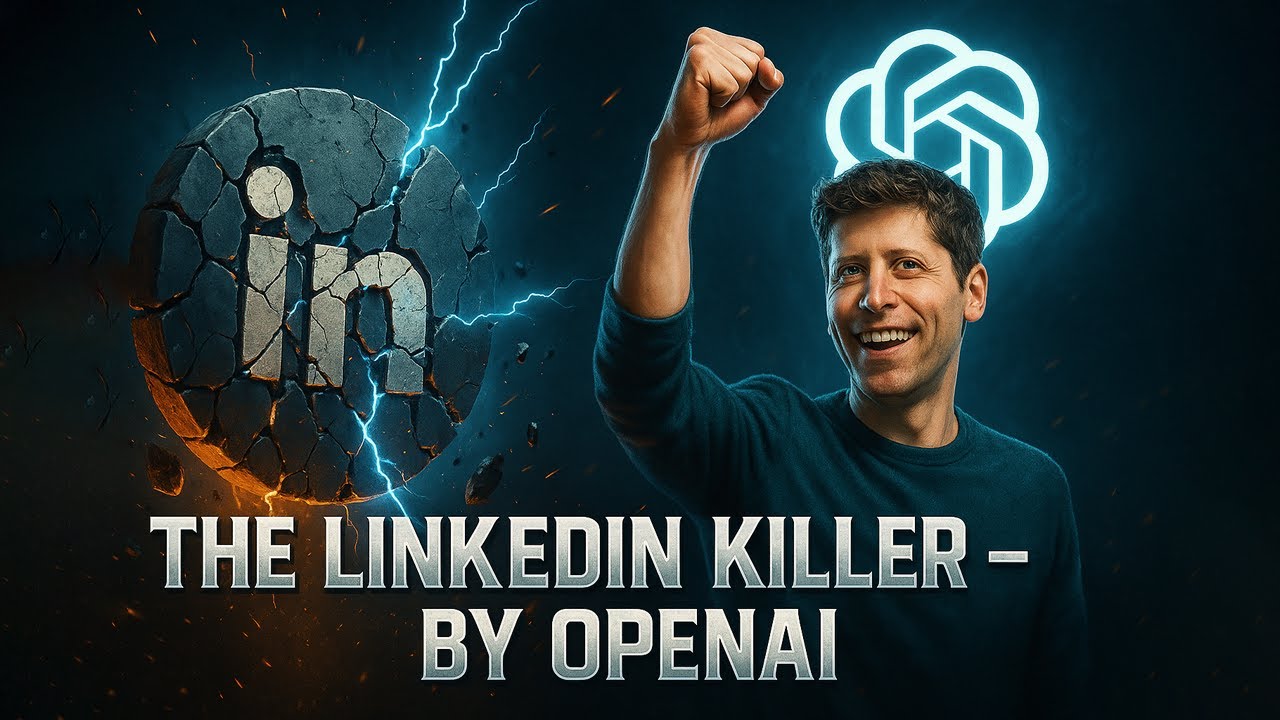 OpenAI’s NEW Job Platform Explained – Sam Altman’s Plan to Save Your Career (LinkedIn Killer?)
