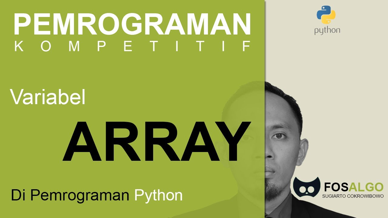 CP016: Array pada Pemrograman Python ternyata Tidak Syulid
