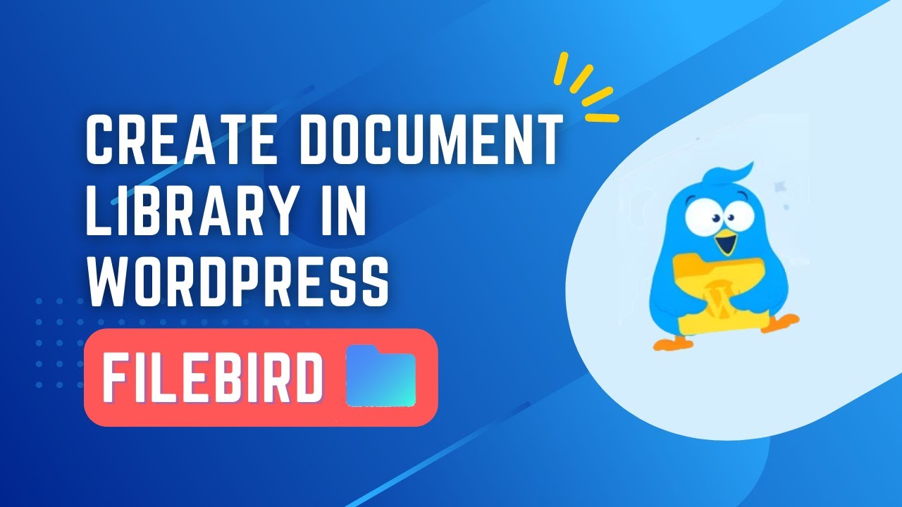 How to Create WordPress Document Library with FileBird