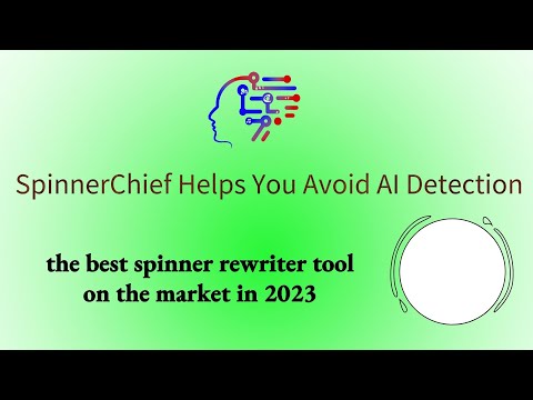 SpinnerChief is the best article spinner rewriter tool that can help you avoid AI detection