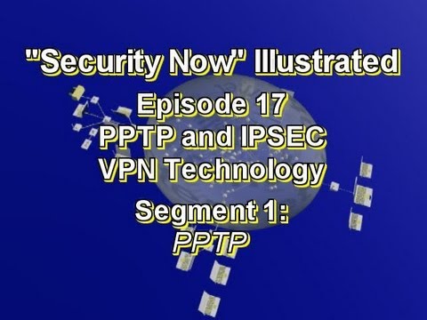 Security Now Illustrated, Episode 17A: PPTP VPNs by AskMisterWizard