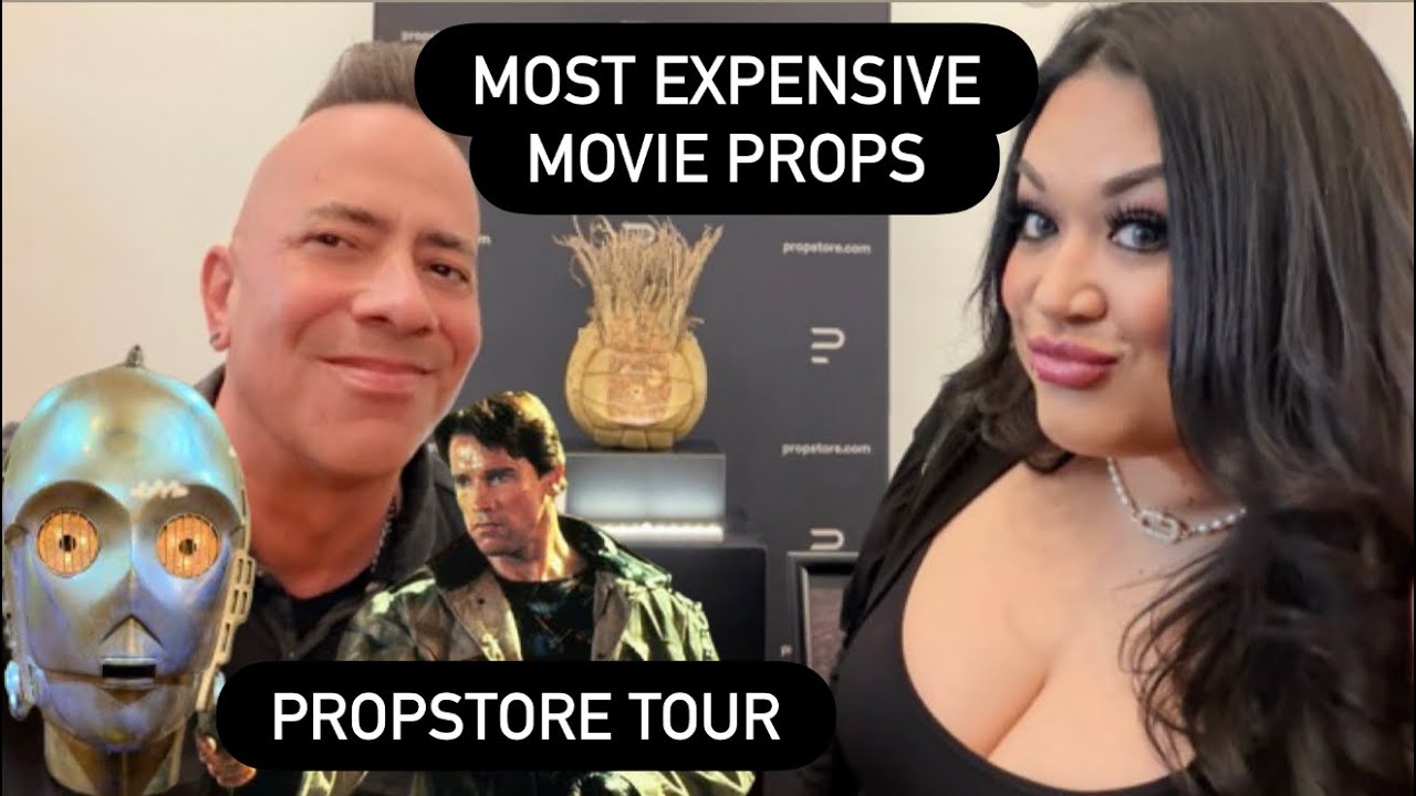 EXCLUSIVE: MOST EXPENSIVE MOVIE PROPS IN THE WORLD | Propstore Auction 2026 STAR WARS TERMINATOR ETC