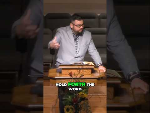 Hold Fast and Hold Forth: The Impact of God's Word in our Lives #bible #christjesus