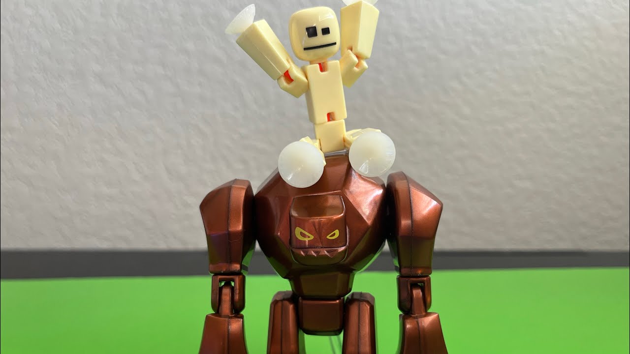 Unboxing The Bronze Gigantus and Butter Stikbot Combo Pack! (Includes Animation sneak peek)