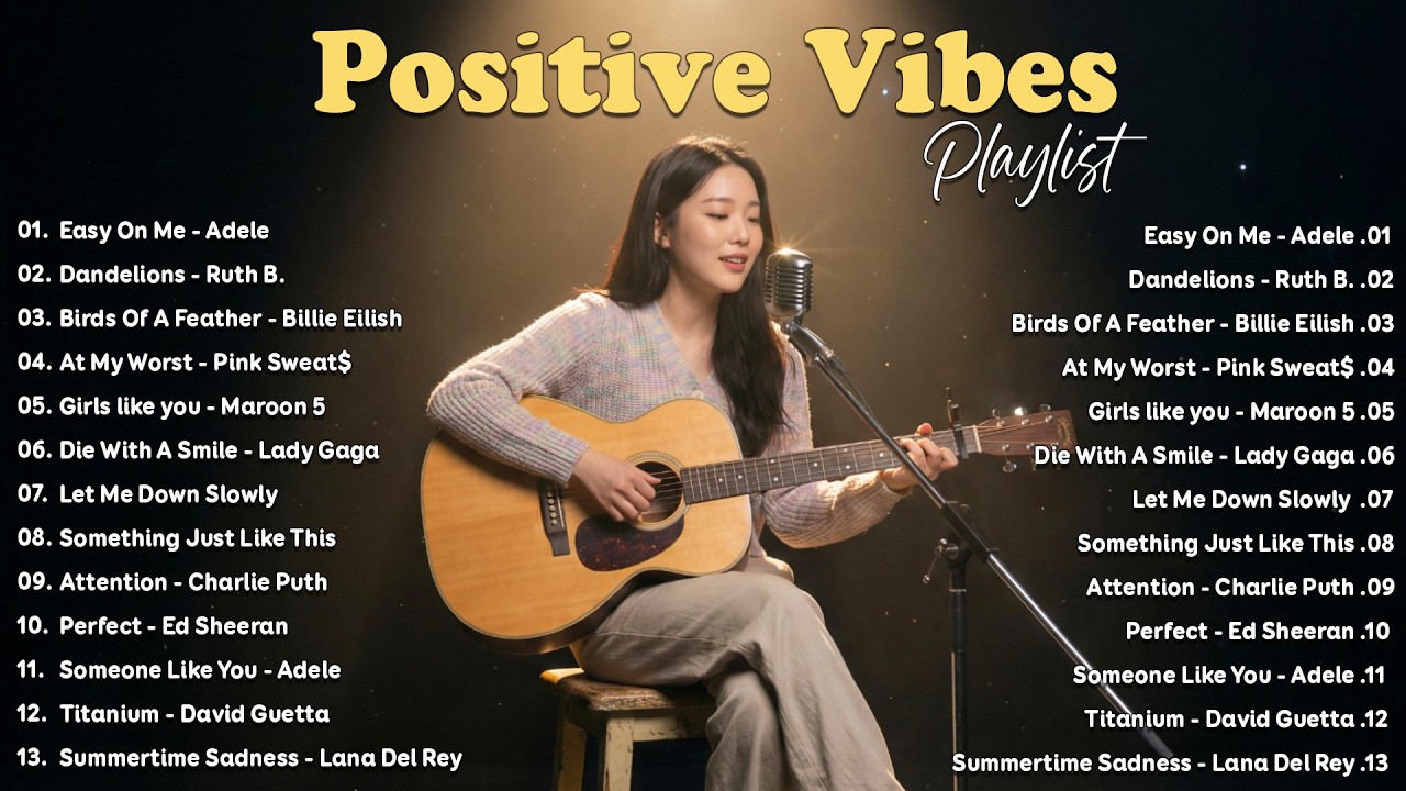 Positive Vibes Playlist 2026 💞🎵 Top Spotify Song 2026 Cover