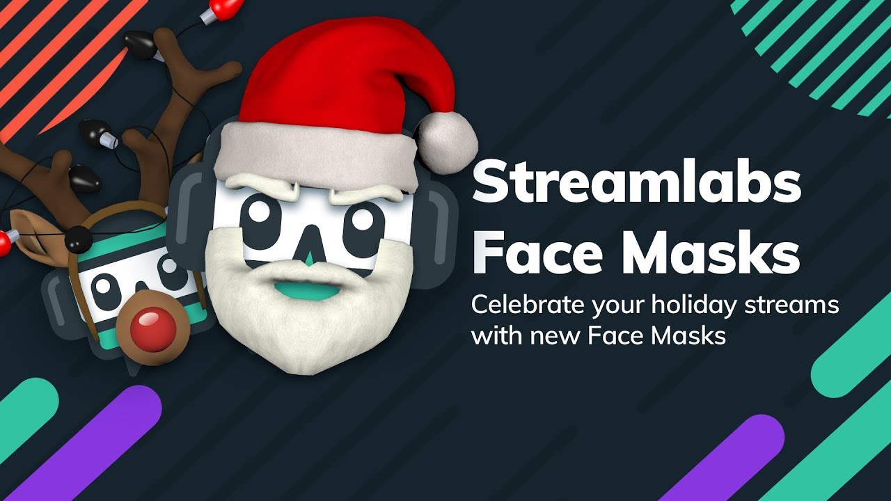 Spread Holiday Cheer With Streamlabs Holiday Face Masks