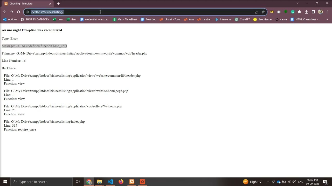 Error : Message Call to undefined function base_url()  | Codeigniter 3 | PHPwala